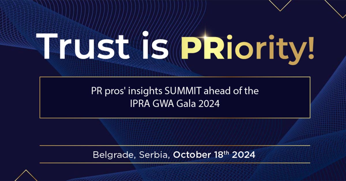 The PR Summit: "Trust is PRiority"